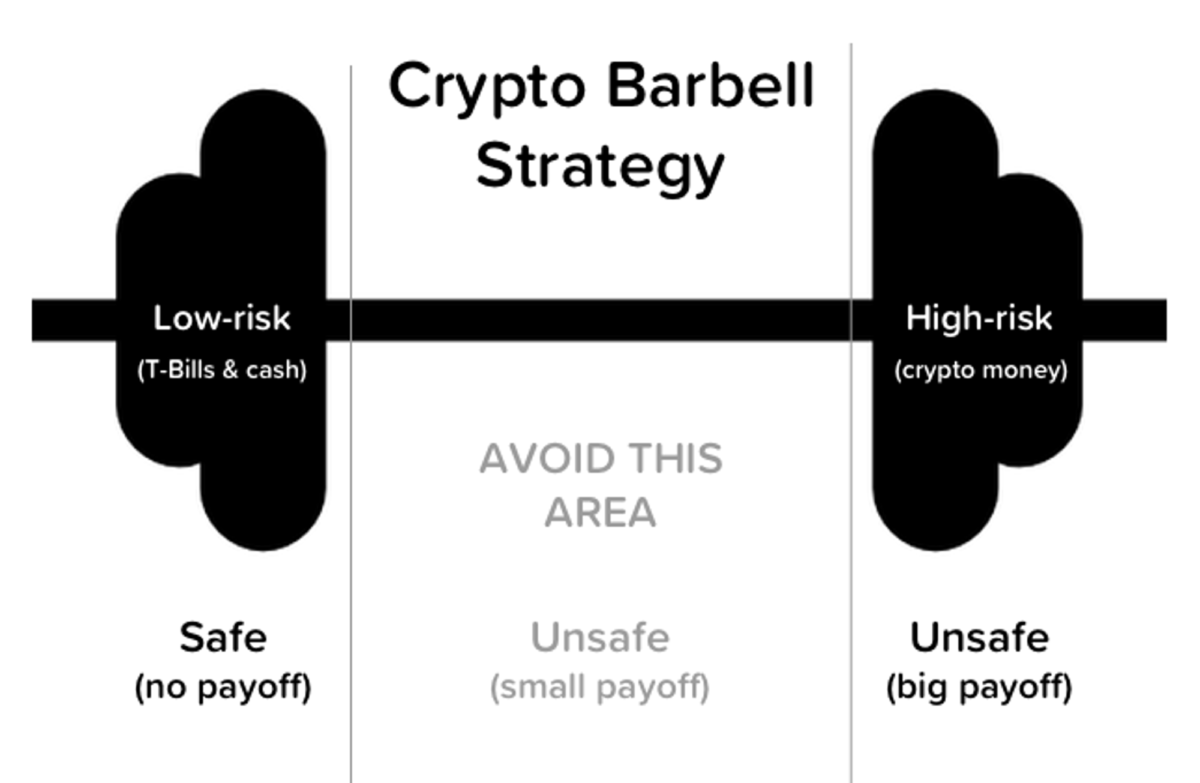 Barbell Strategy Explained in the Crypto Space - Pintu Academy