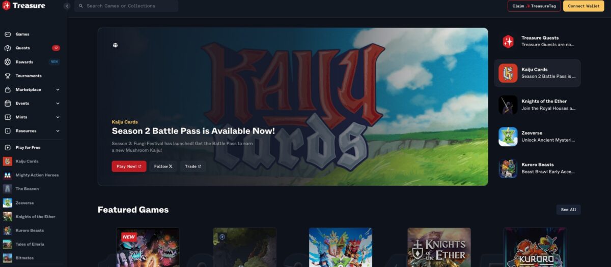 The 'Nintendo' of Blockchain Gaming, What is Treasure? - Pintu Academy